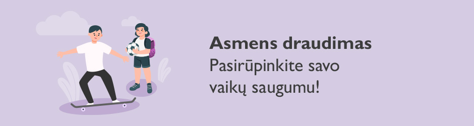 Vaiko asmens draudimas | Lietuvos draudimas