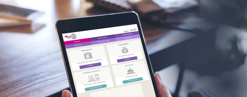 Savitarnos svetainė „Savas LD“ – patogu turėti savo telefone ...